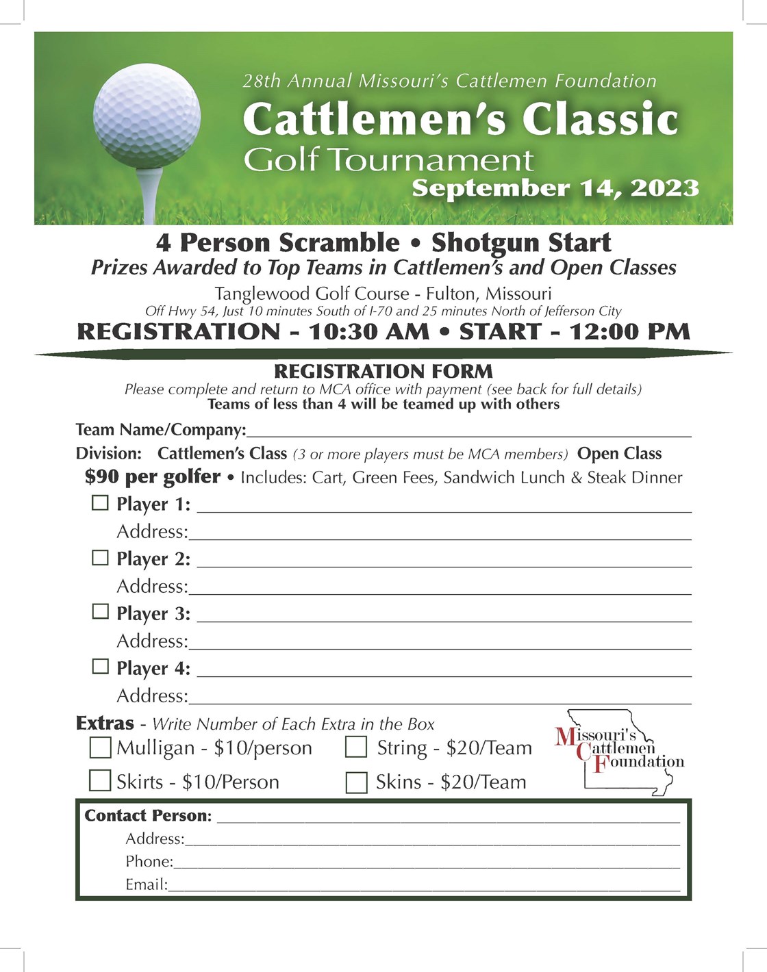 Mca Form 2023 - Printable Forms Free Online