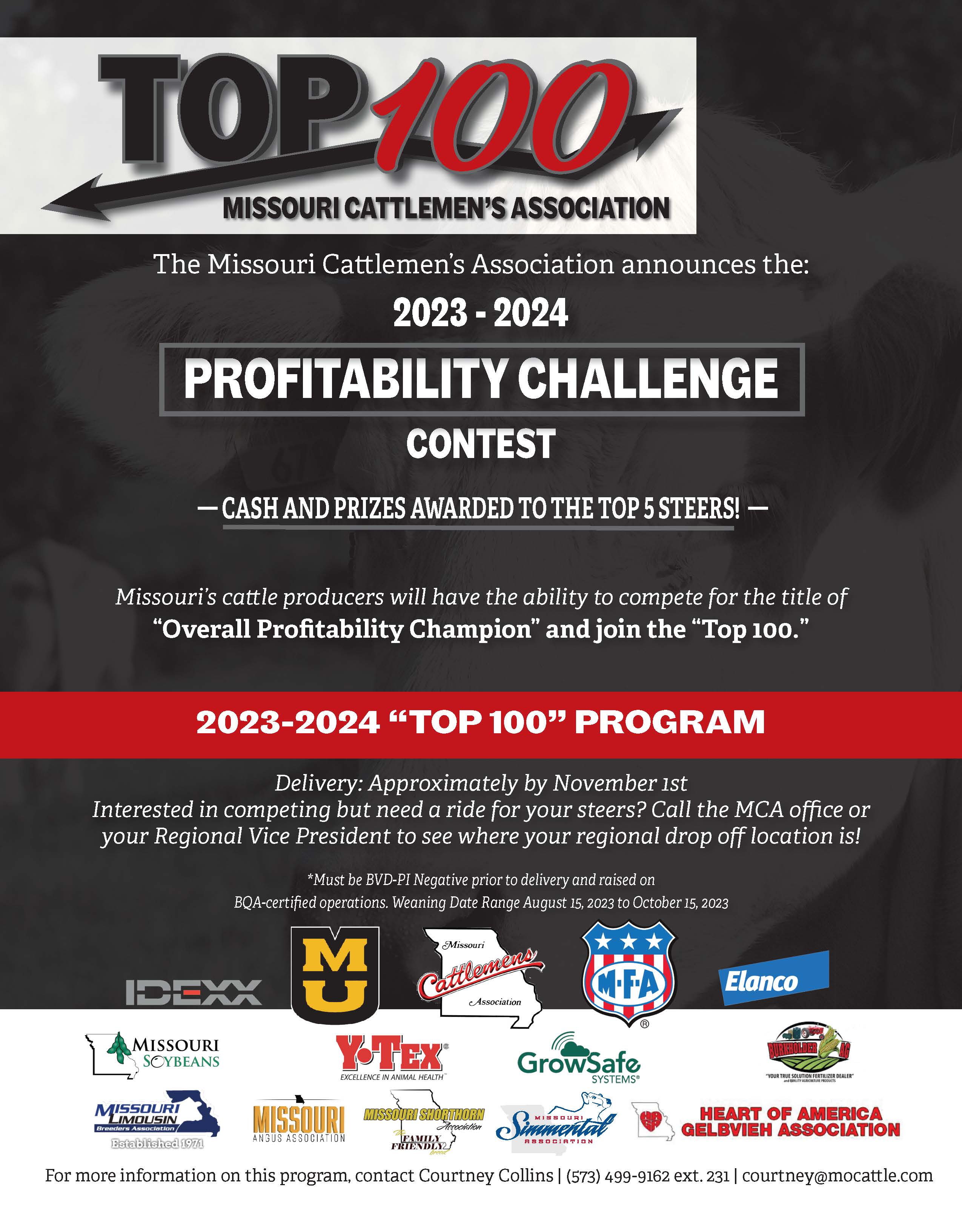 Profitability Challenge "Top 100" Steer Feedout